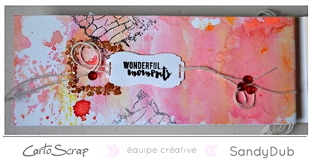 SandyDub : mini album "Happy Day" - CartoScrap