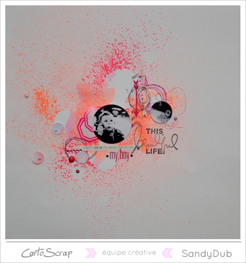 SandyDub : Osez le fluo - CartoScrap